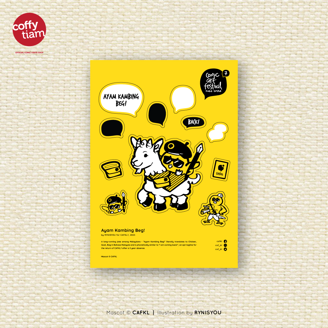CAFKL7 - Sticker Sheet – chub.my