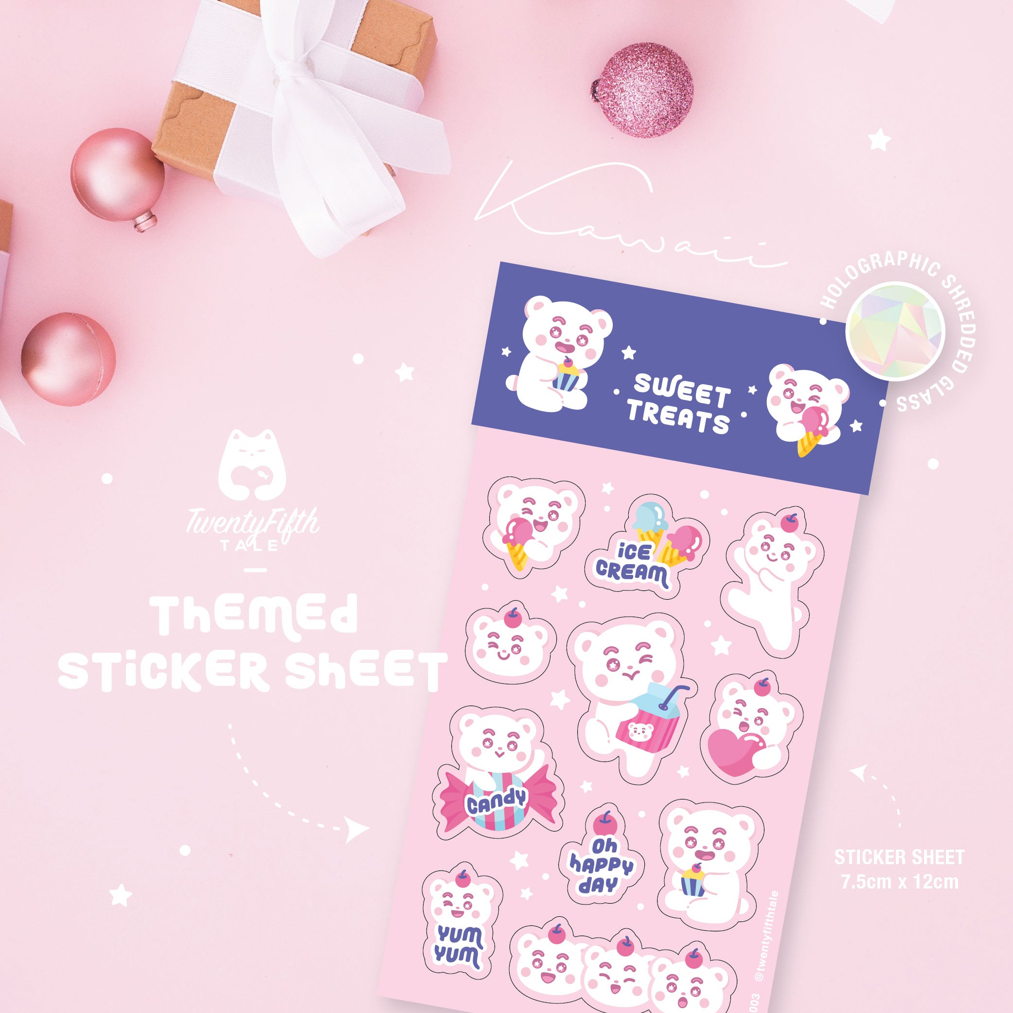 Themed Sticker Sheet | Sweet Treats – chub.my