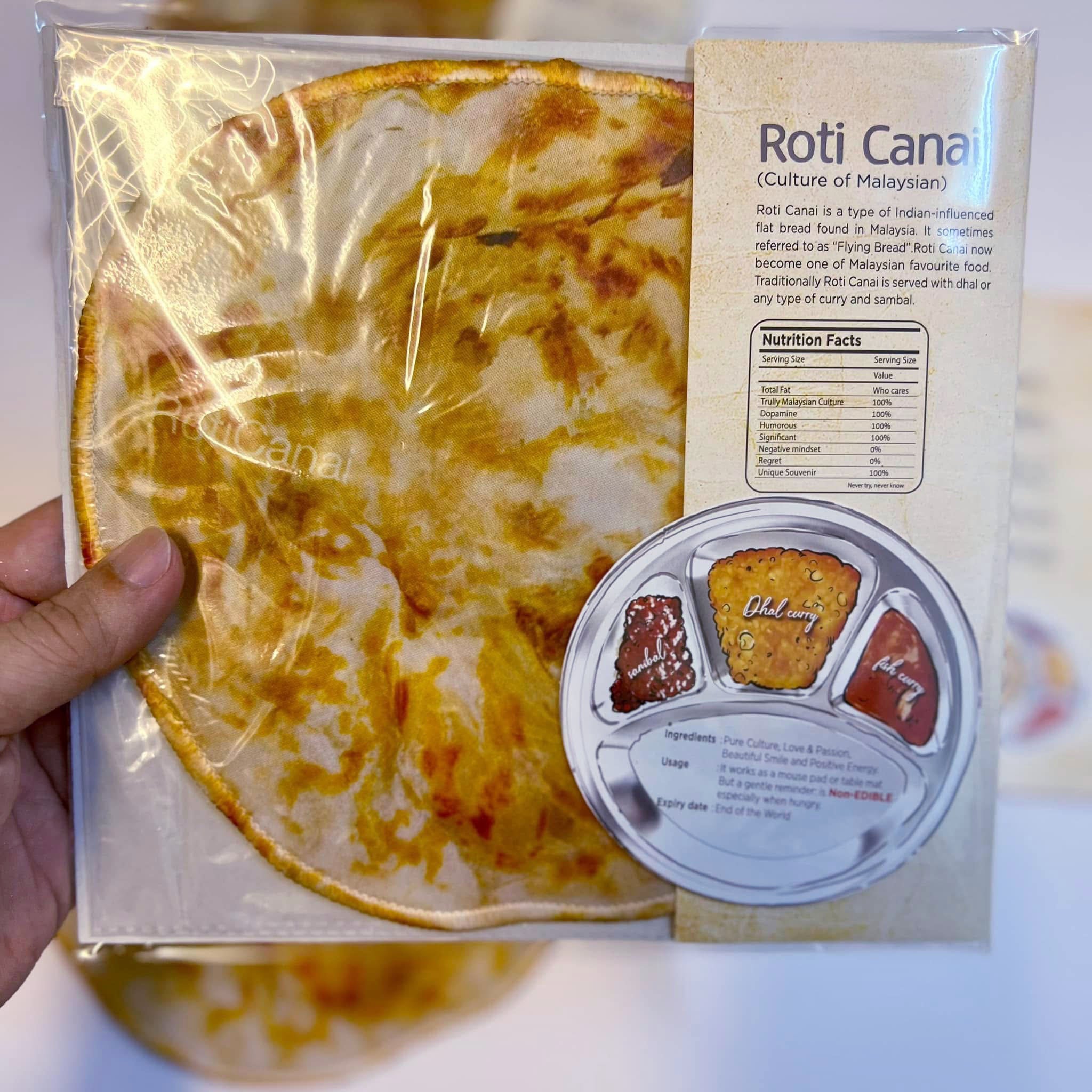 Roti Canai Mouse Pad – chub.my