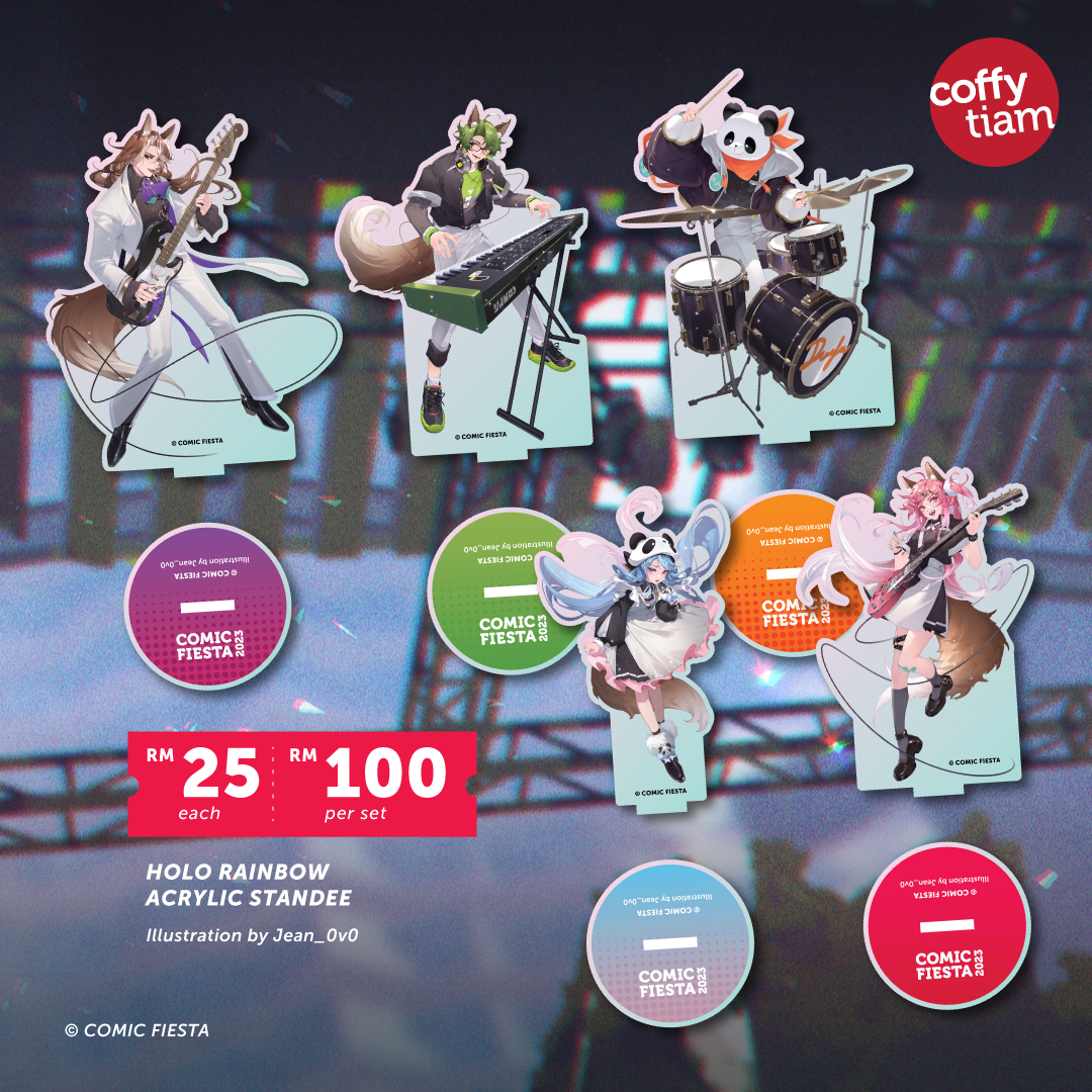 Comic Fiesta 2023 - Acrylic Standee - Normal [5 Designs] – chub.my