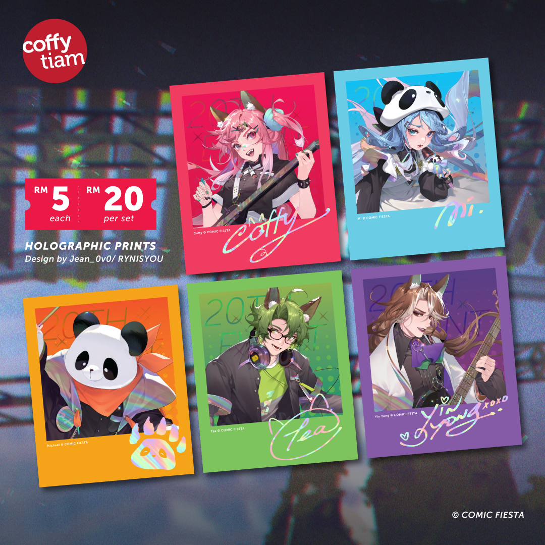 Comic Fiesta 2023 - Holographic Prints [5 Designs] – chub.my