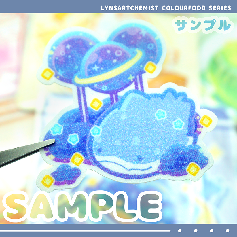 Colourfood Series (Rainbow) Sticker Pack | Indigo – chub.my