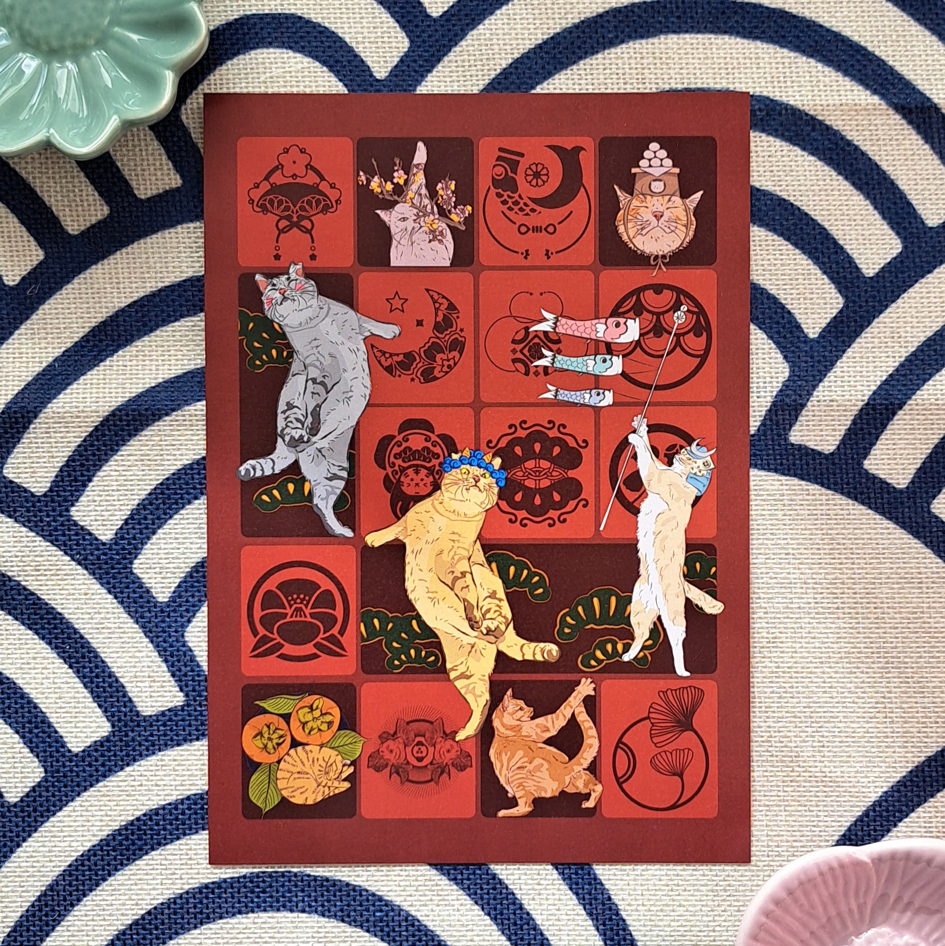 Cat Dance A5 Print – chub.my