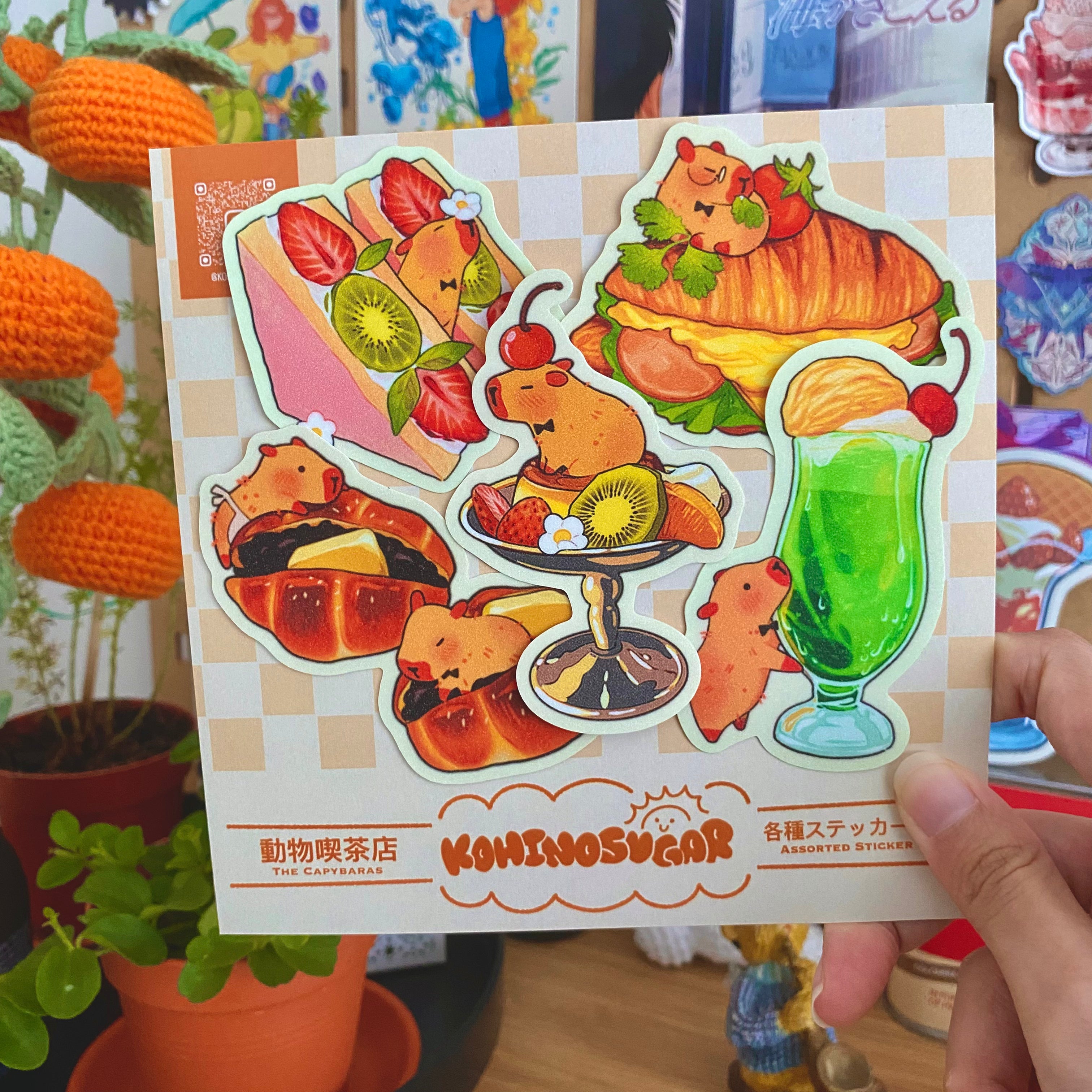 The Capybaras - sticker pack – chub.my