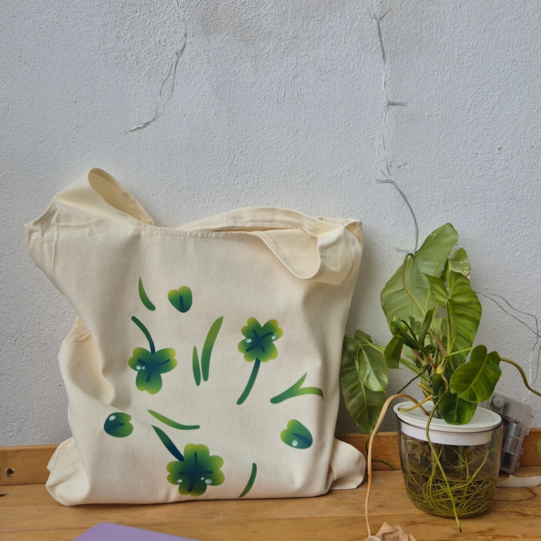 Wizn Art Tote bag - Lucky Clover – chub.my