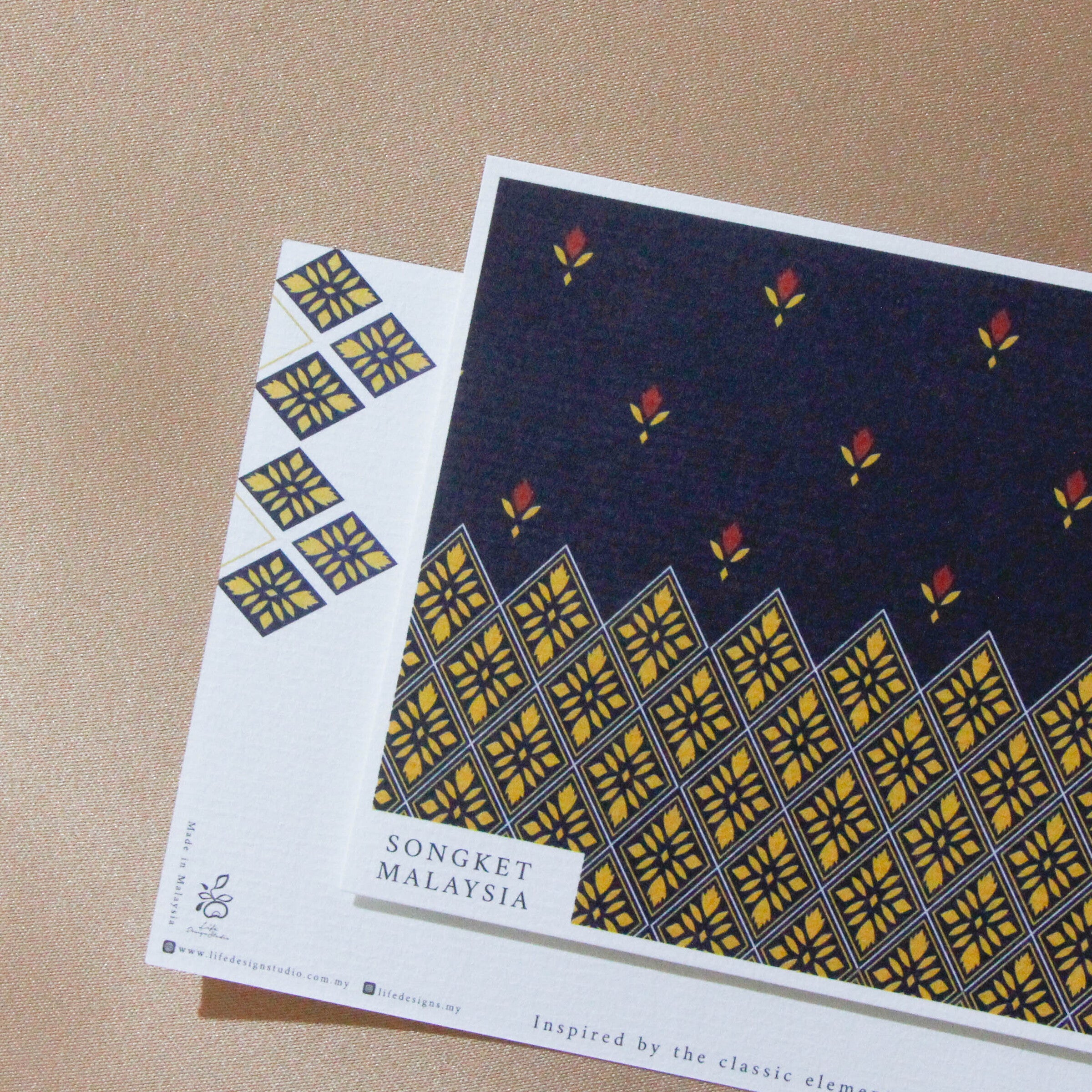 Melati Batik & Songket Cards – chub.my