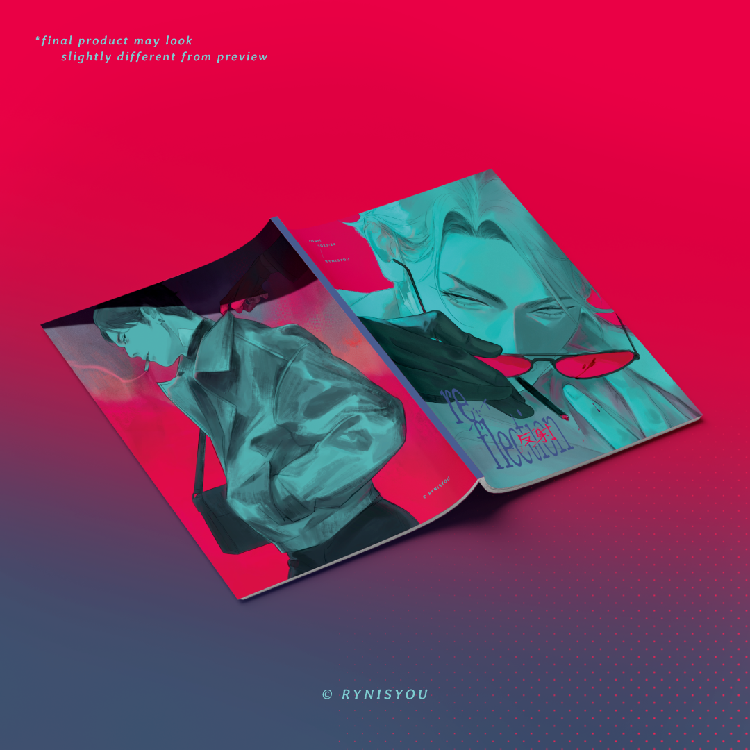 反射 -reflection- Original Illustration Artbook A5 – chub.my