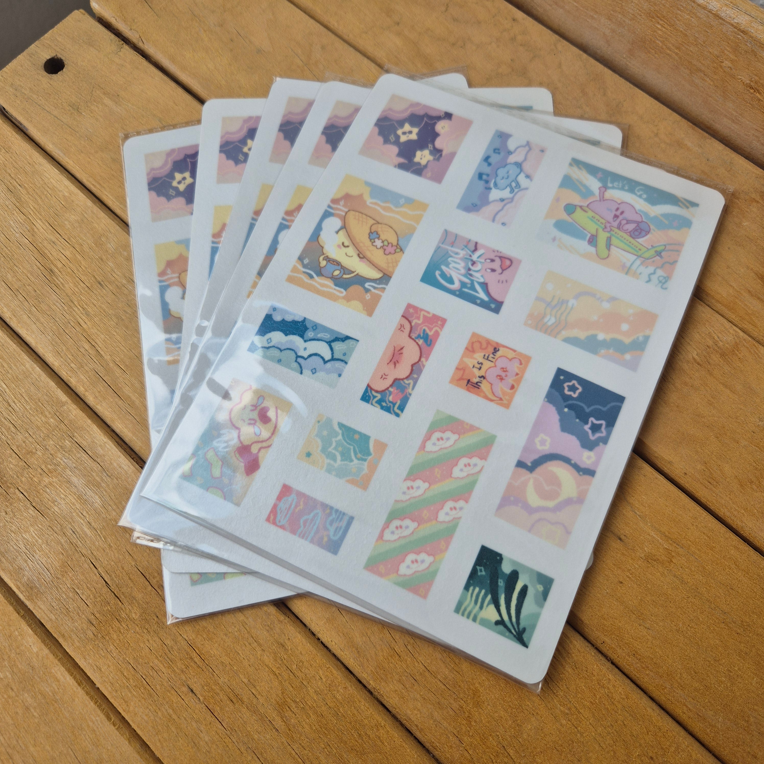 Wizn Art - Sticker Stamp - Design A – chub.my