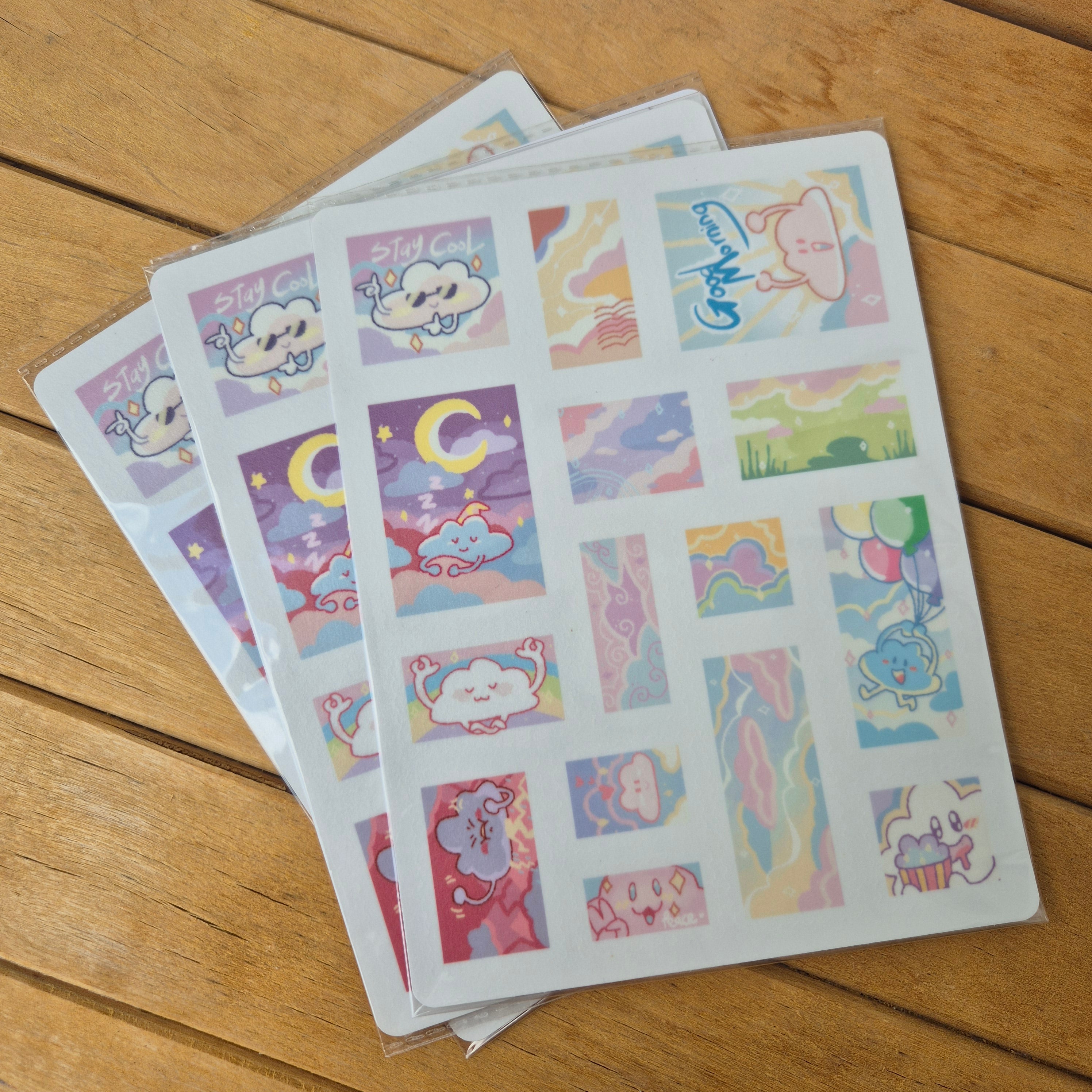 Wizn Art - Sticker Stamp - Design B – chub.my