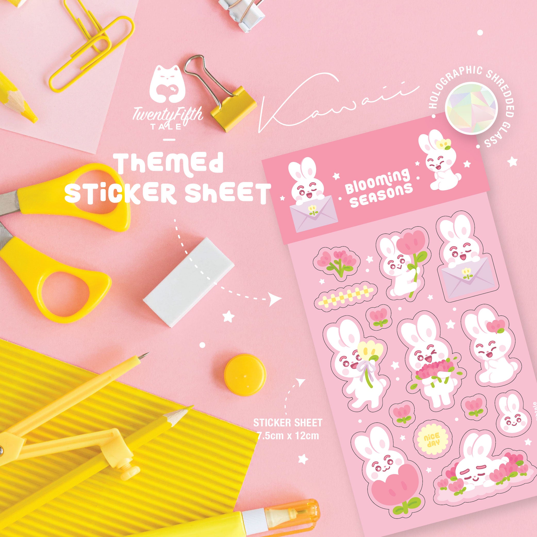 Themed Sticker Sheet | Blooming Seasons – chub.my