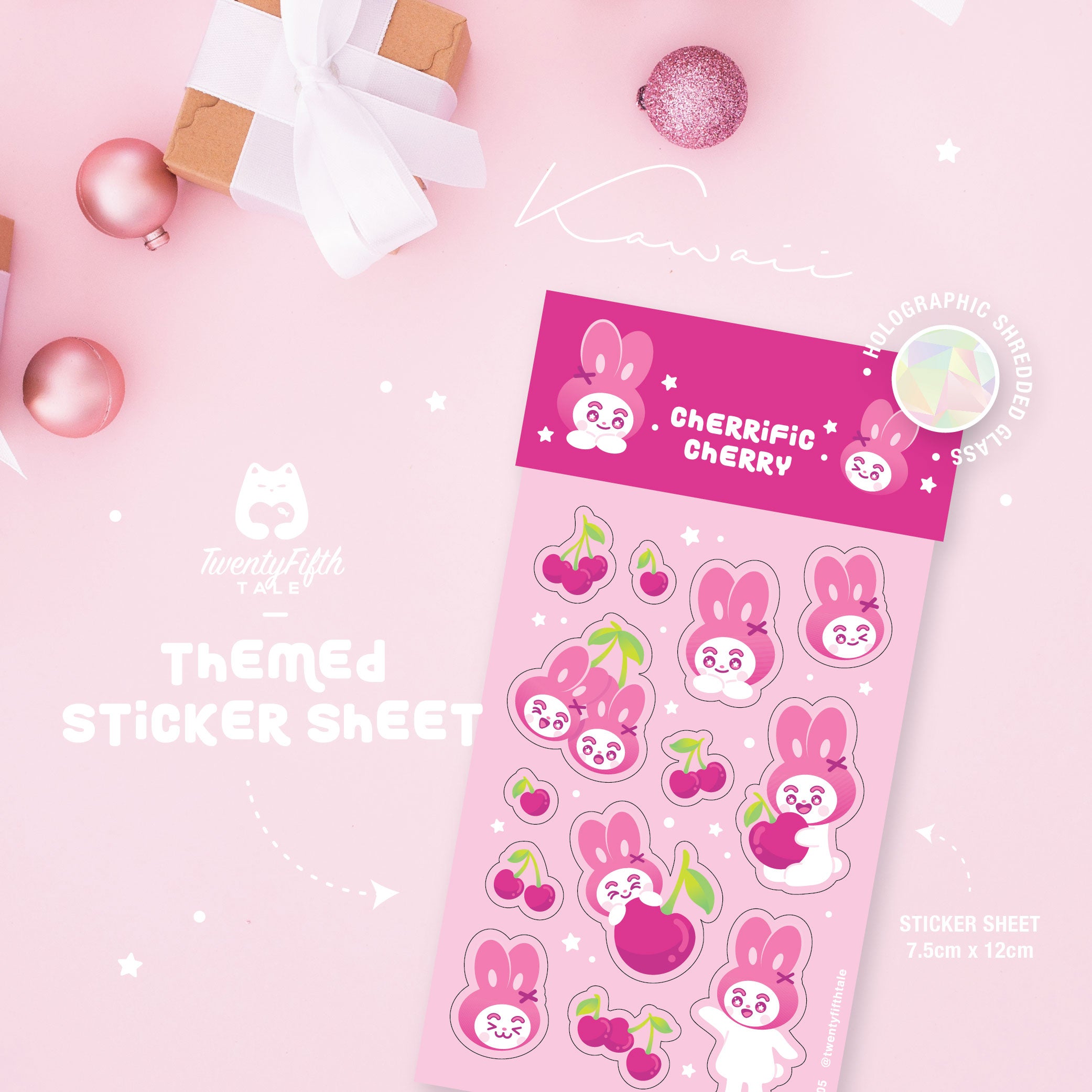 Themed Sticker Sheet | Cherrific Cherry – chub.my