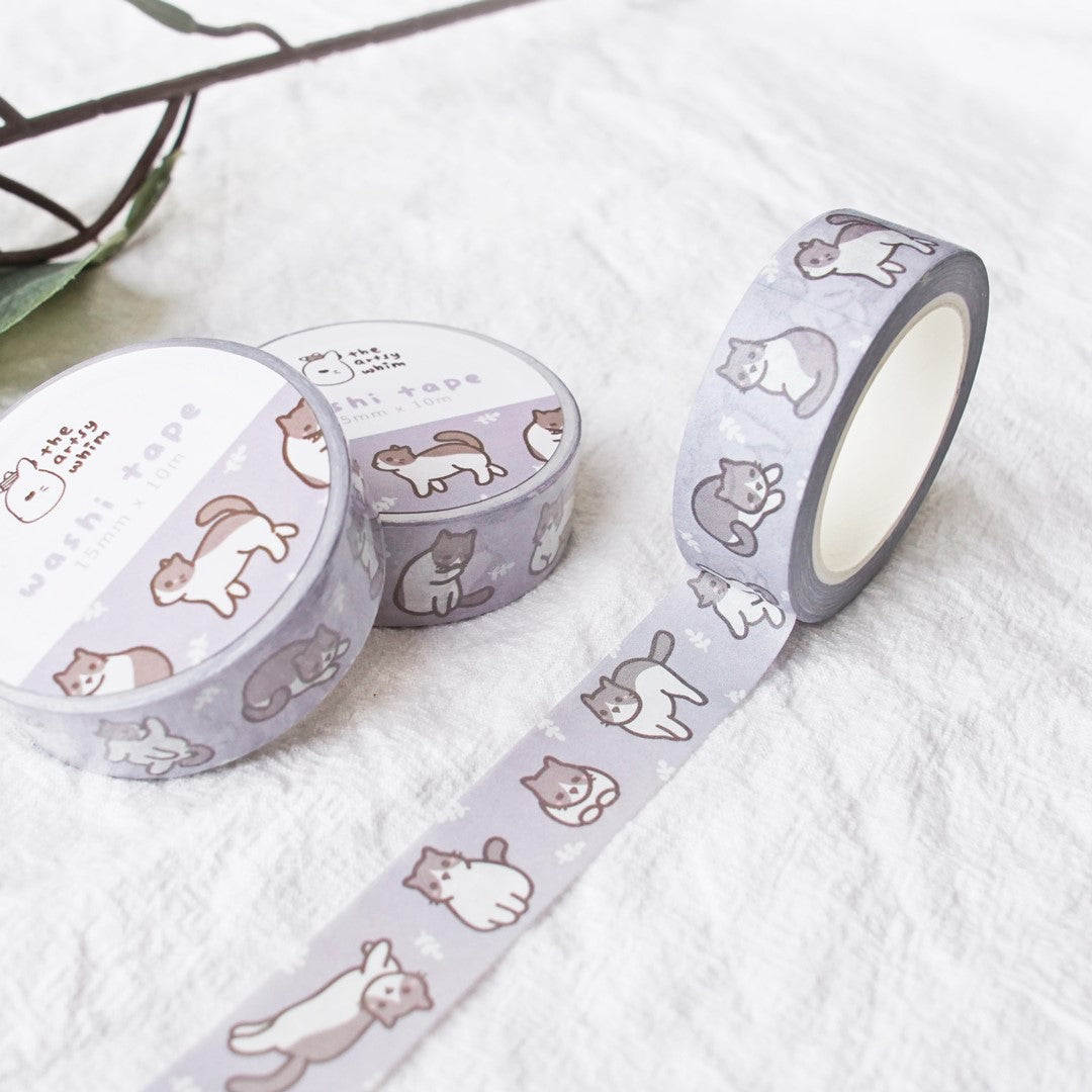 Purple Cat Washi Tape – chub.my
