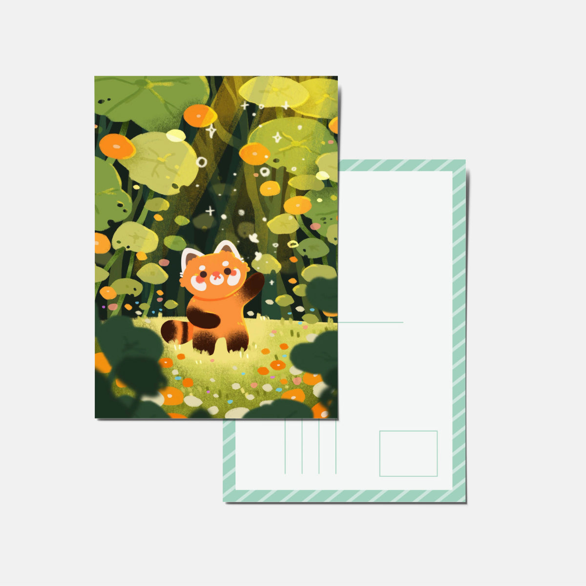 Red Panda postcard – chub.my