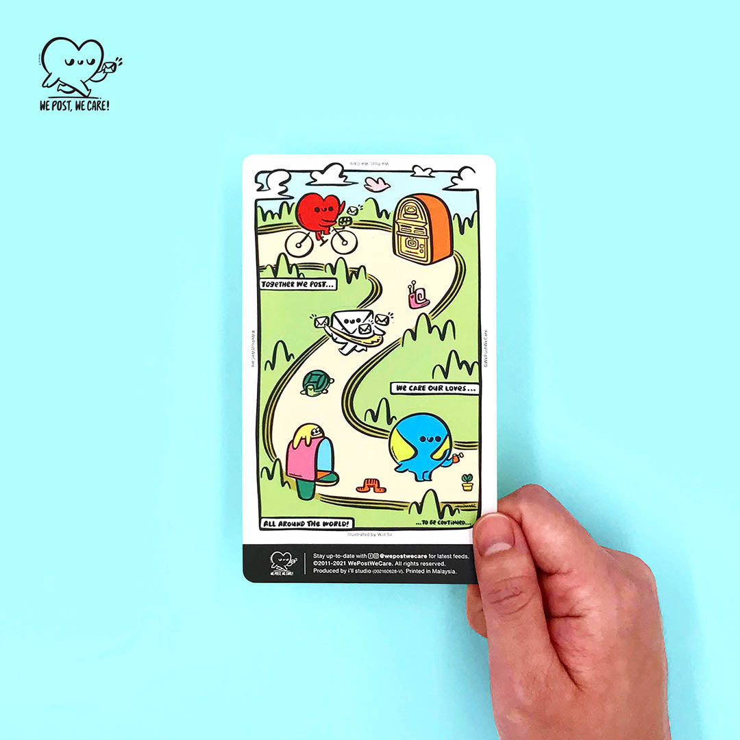 WPWC by WePostWeCare | Sticker Sheet – chub.my