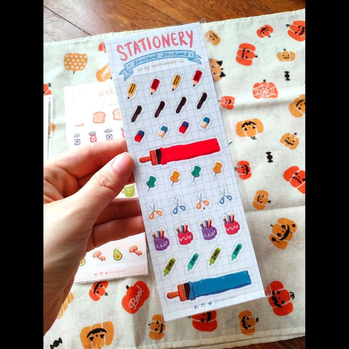 Weiliwonka Transparent Journal Sticker - Stationery – chub.my