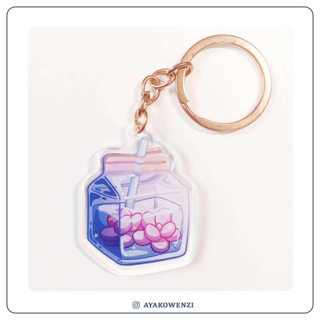 Milk Acrylic Keychain – chub.my