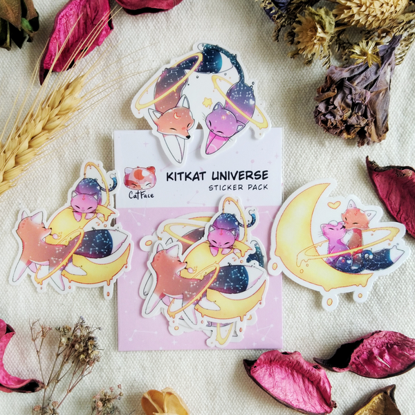 KitKat Universe Sticker Set – chub.my