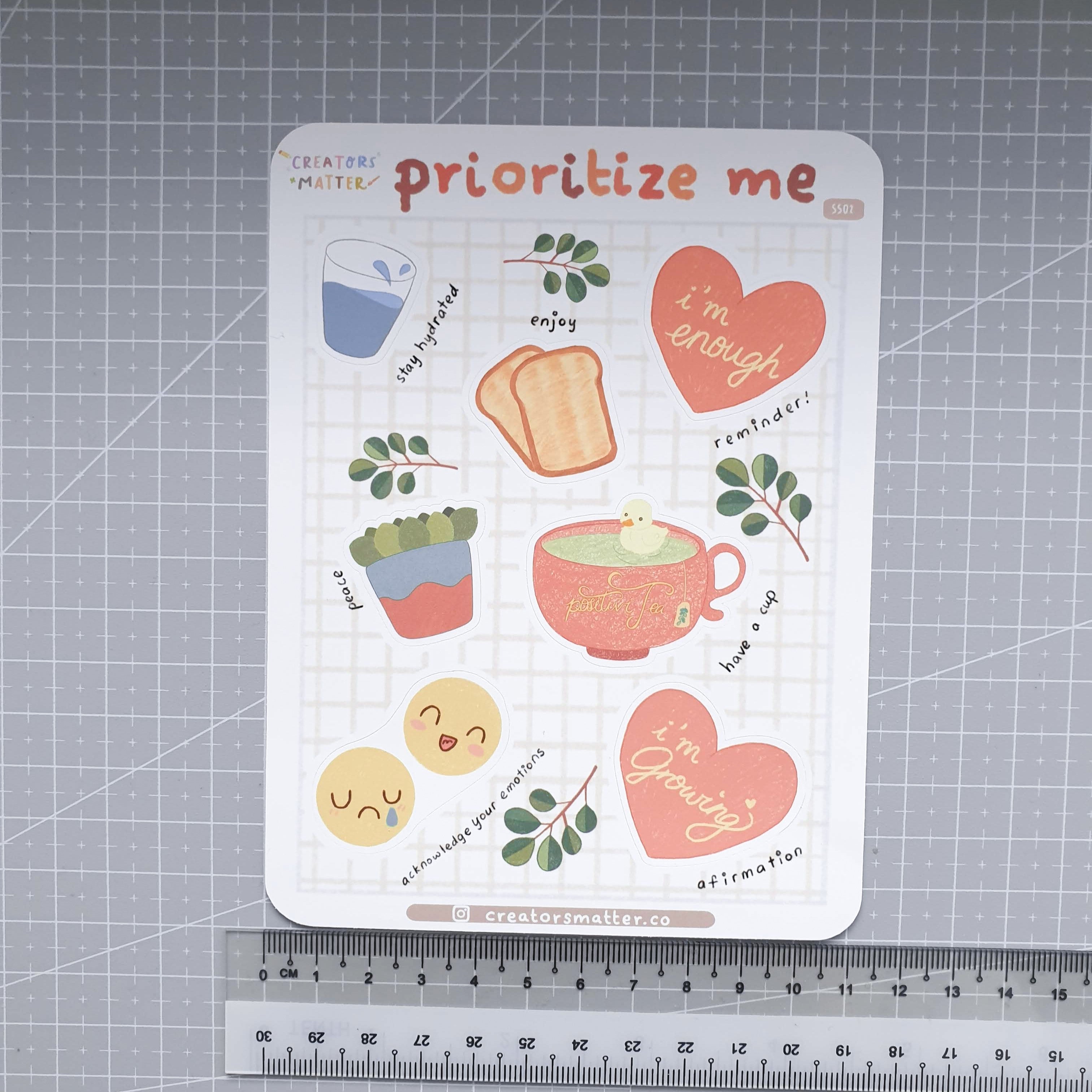Prioritize Me Sticker Sheet – chub.my