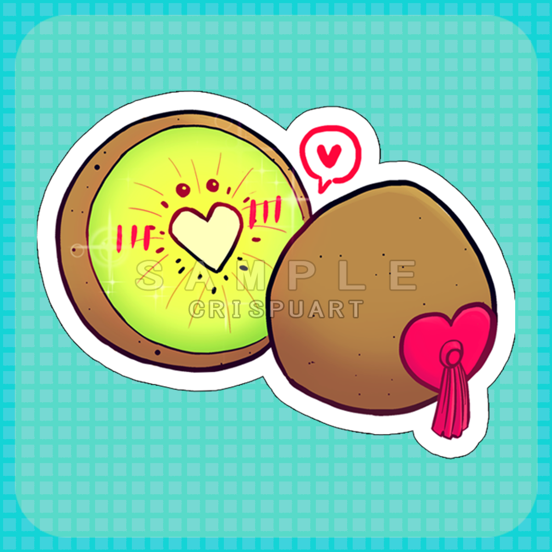 Kiwi Sticker – chub.my