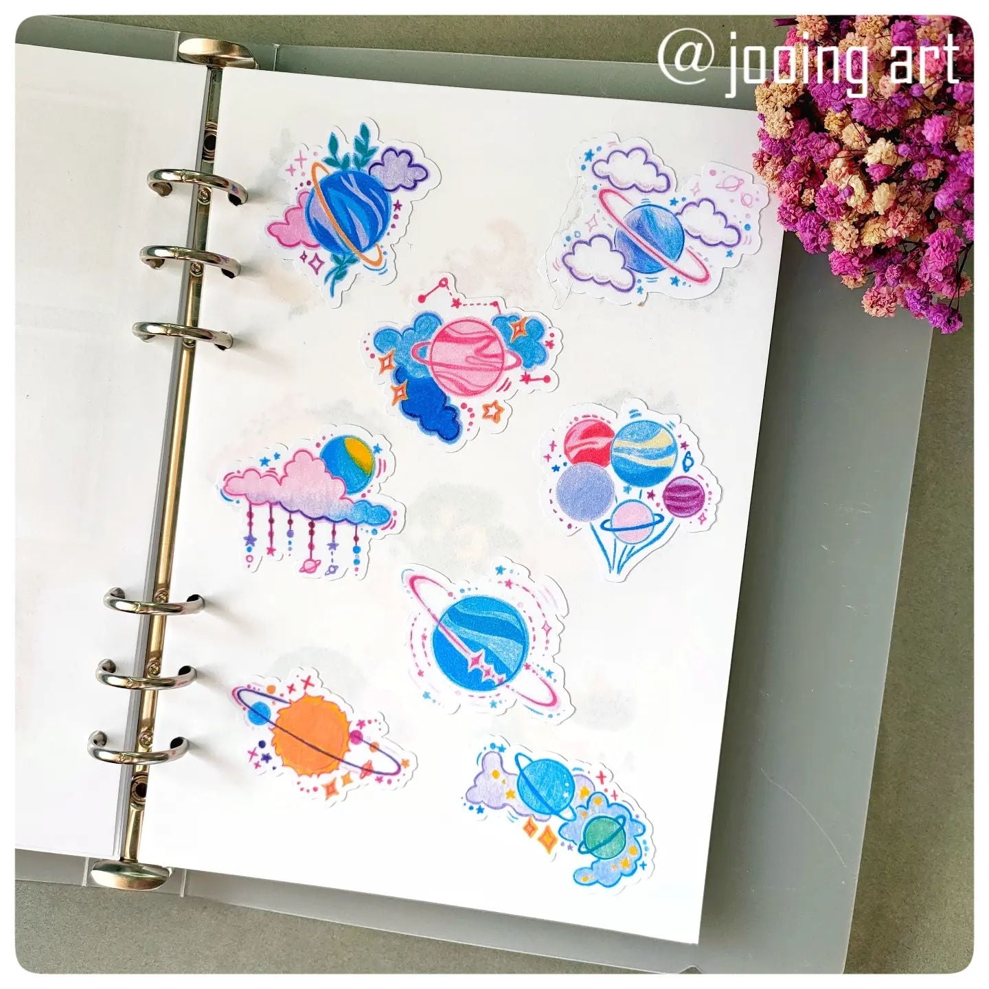 Dreamy Planet Sticker – chub.my