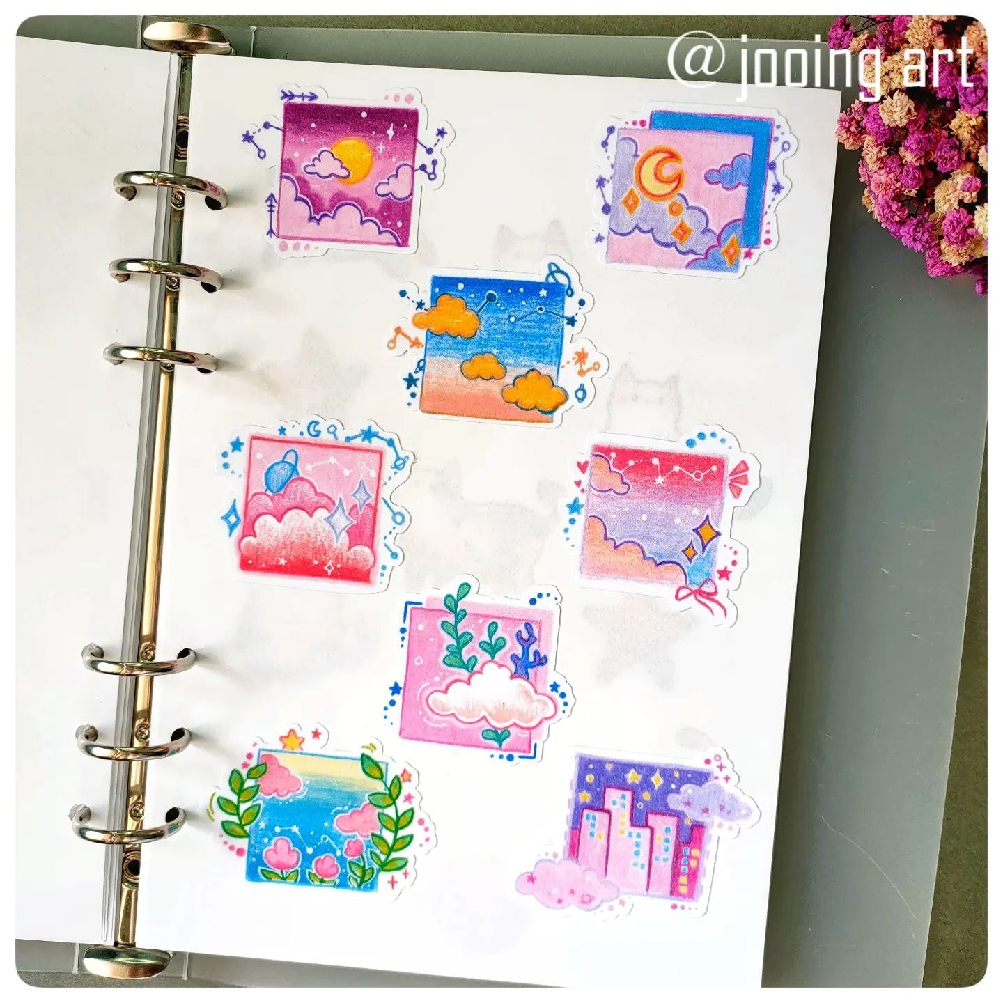 Dreamy Sky Sticker – chub.my