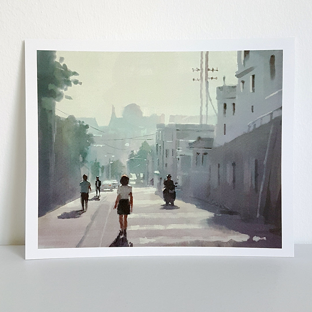 Korean Street Print by Edward Chee – chub.my