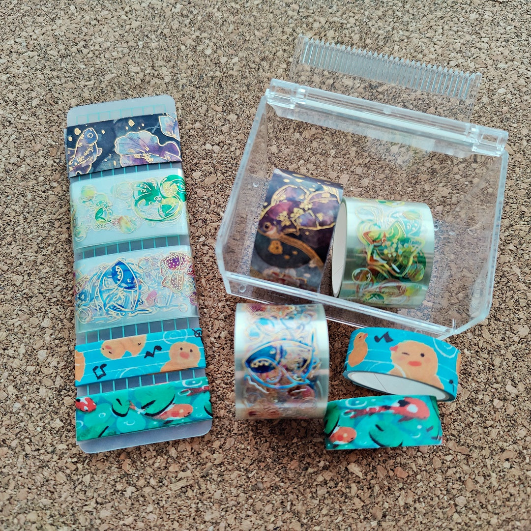 Washi Sampler | Water Creatures – chub.my