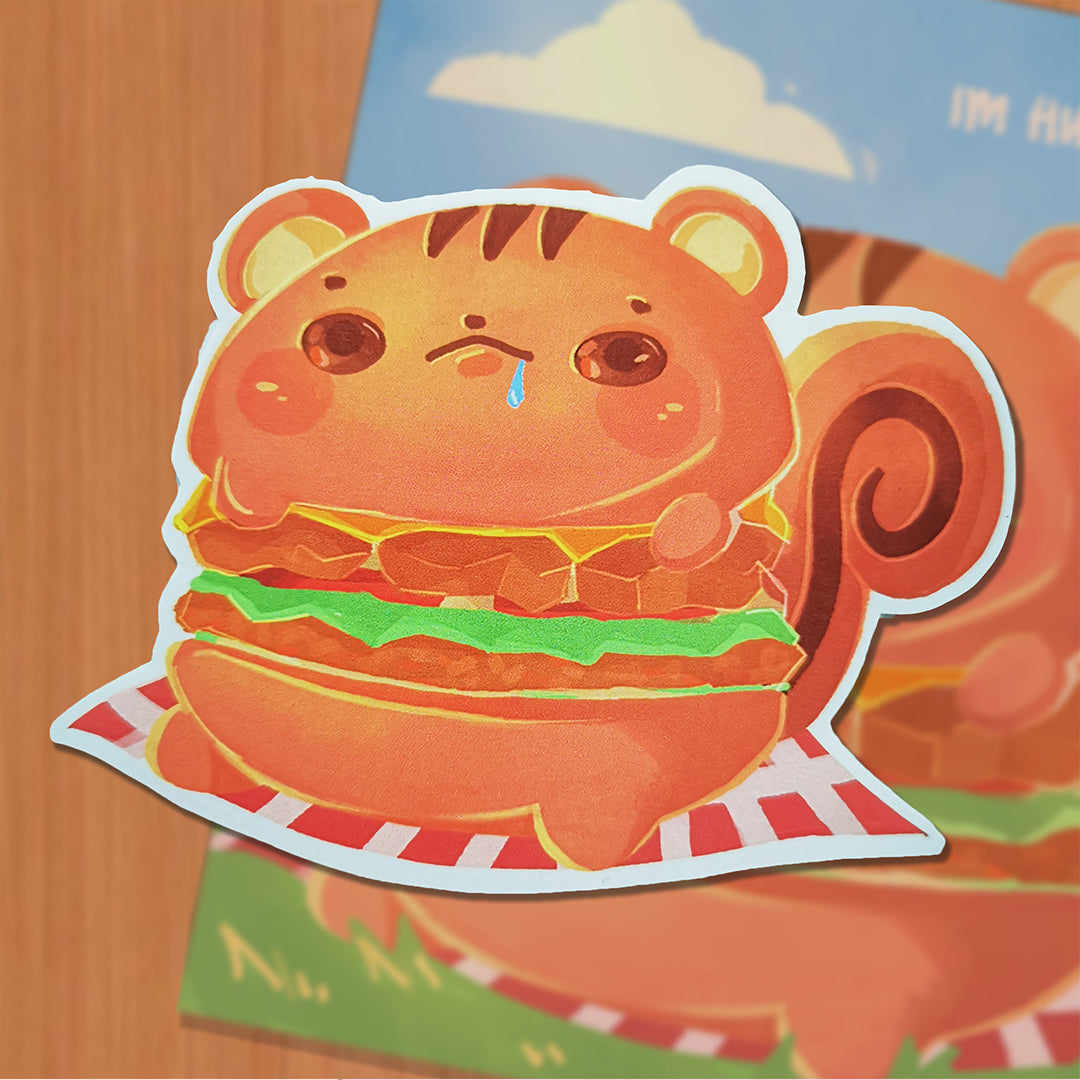 Burger Sticker – chub.my