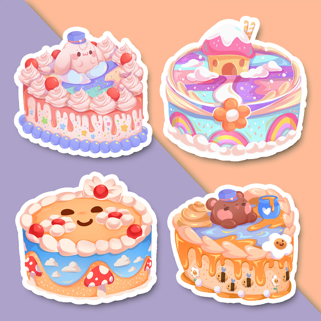Cake Sticker set – chub.my