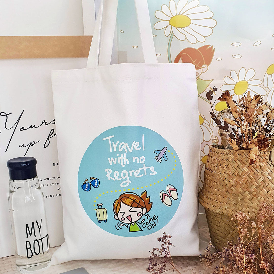 Travel with No Regret Totebag – chub.my