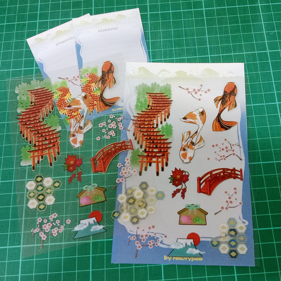 Japanese Transparent Sticker – chub.my