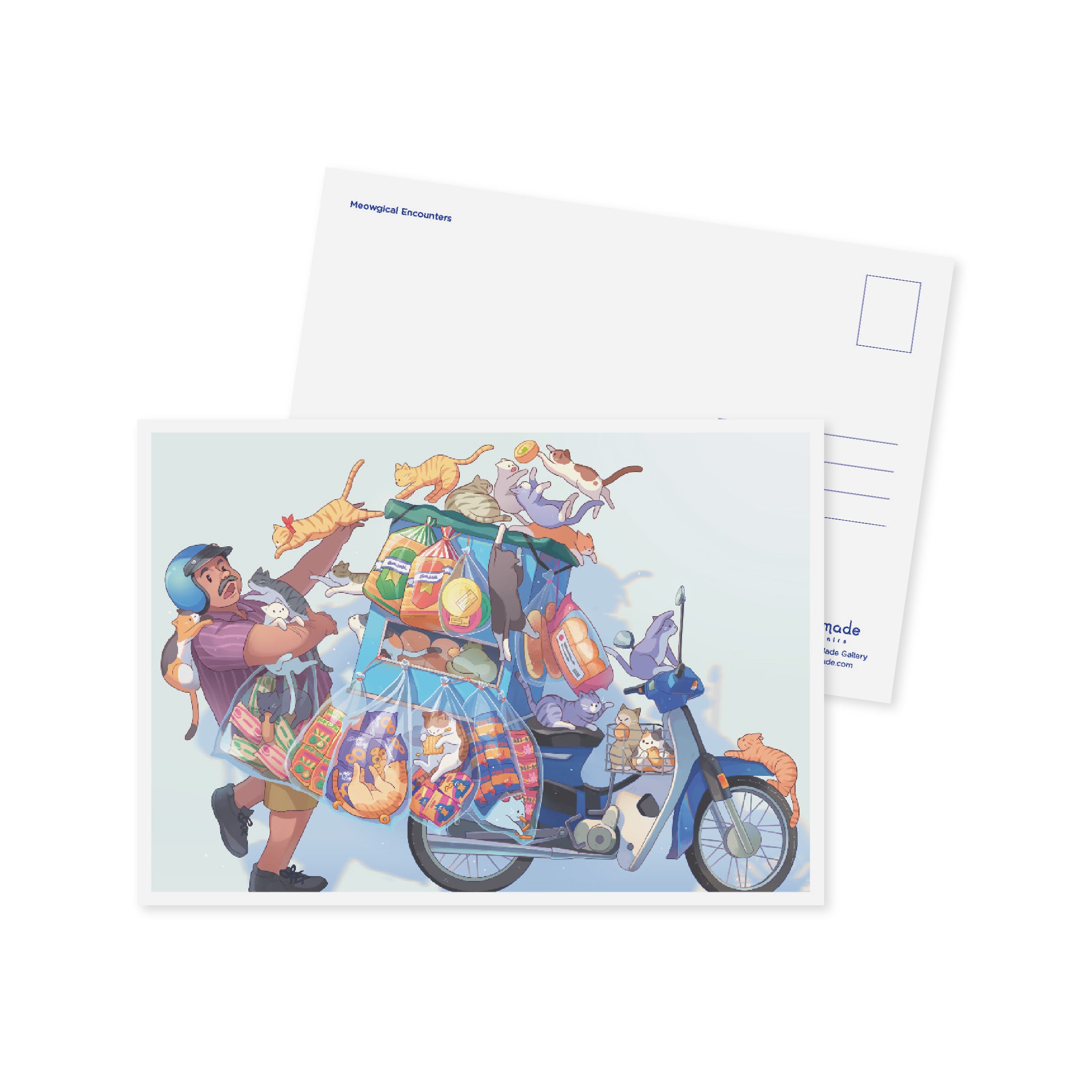 loka made postcard | Meowgical Encounters – chub.my