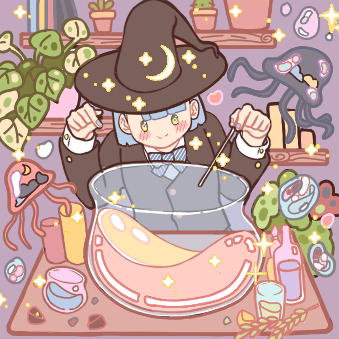 Magic Potion Square Print – chub.my