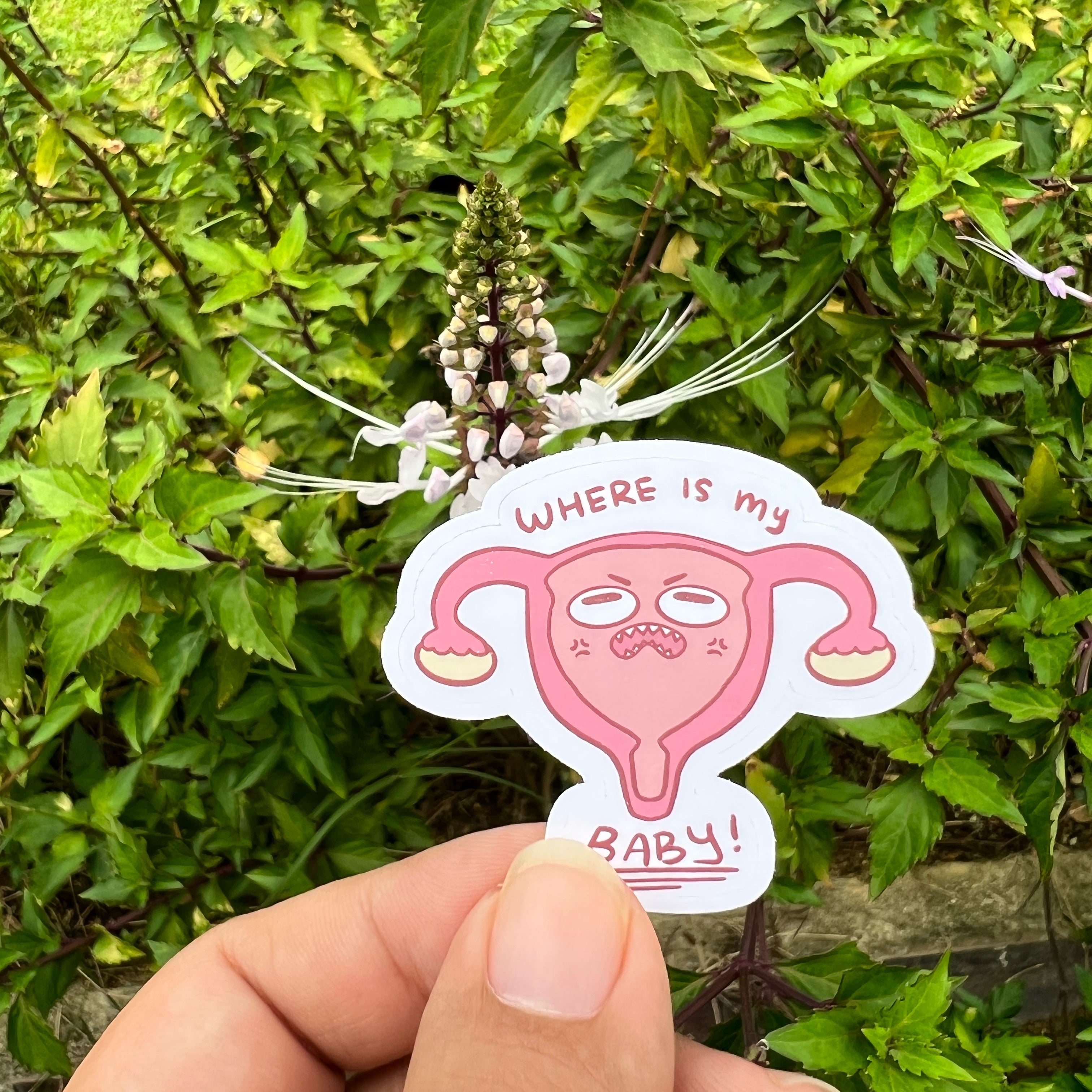 Angry Uterus Sticker – chub.my