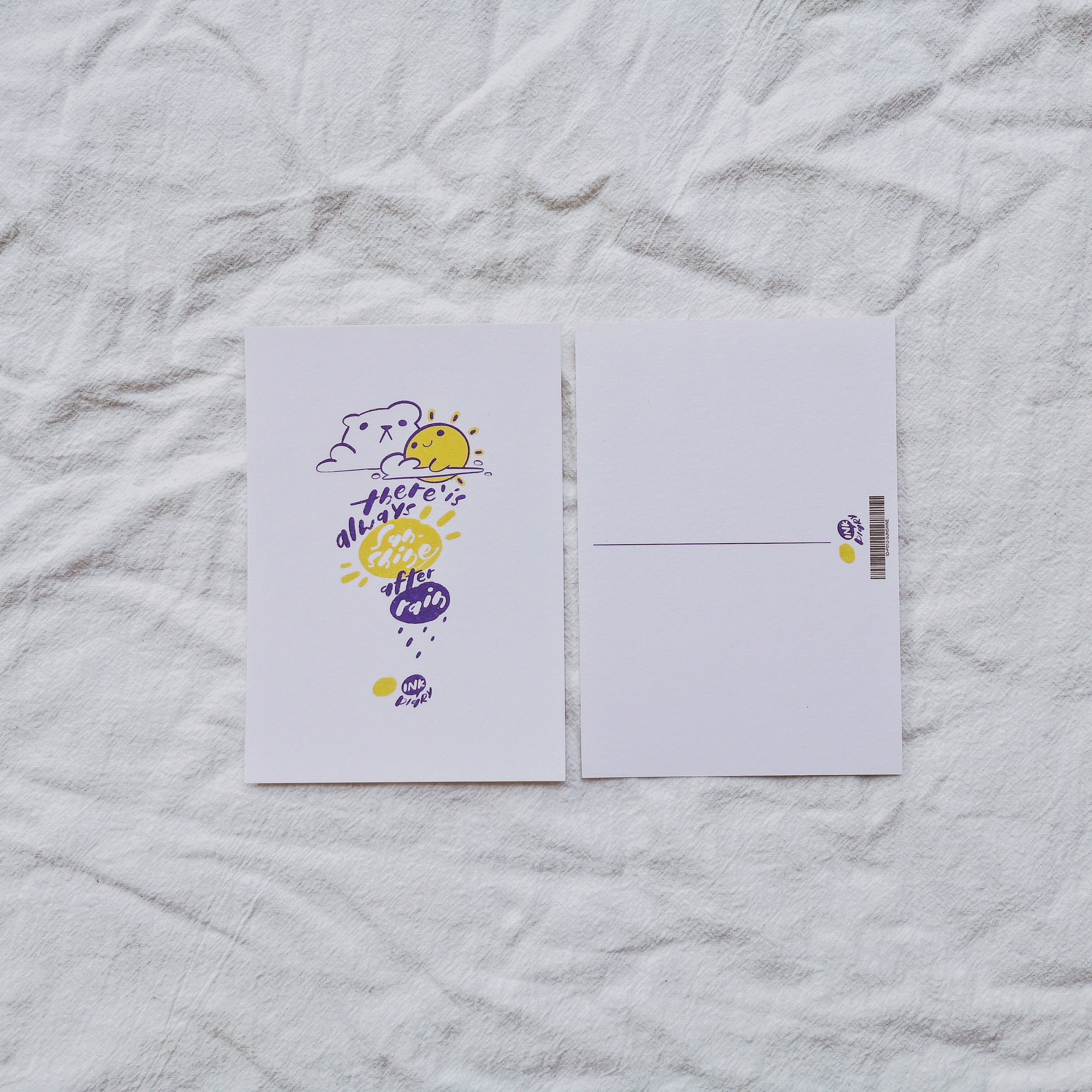 INK.DIARY Postcard - Sunshine – chub.my