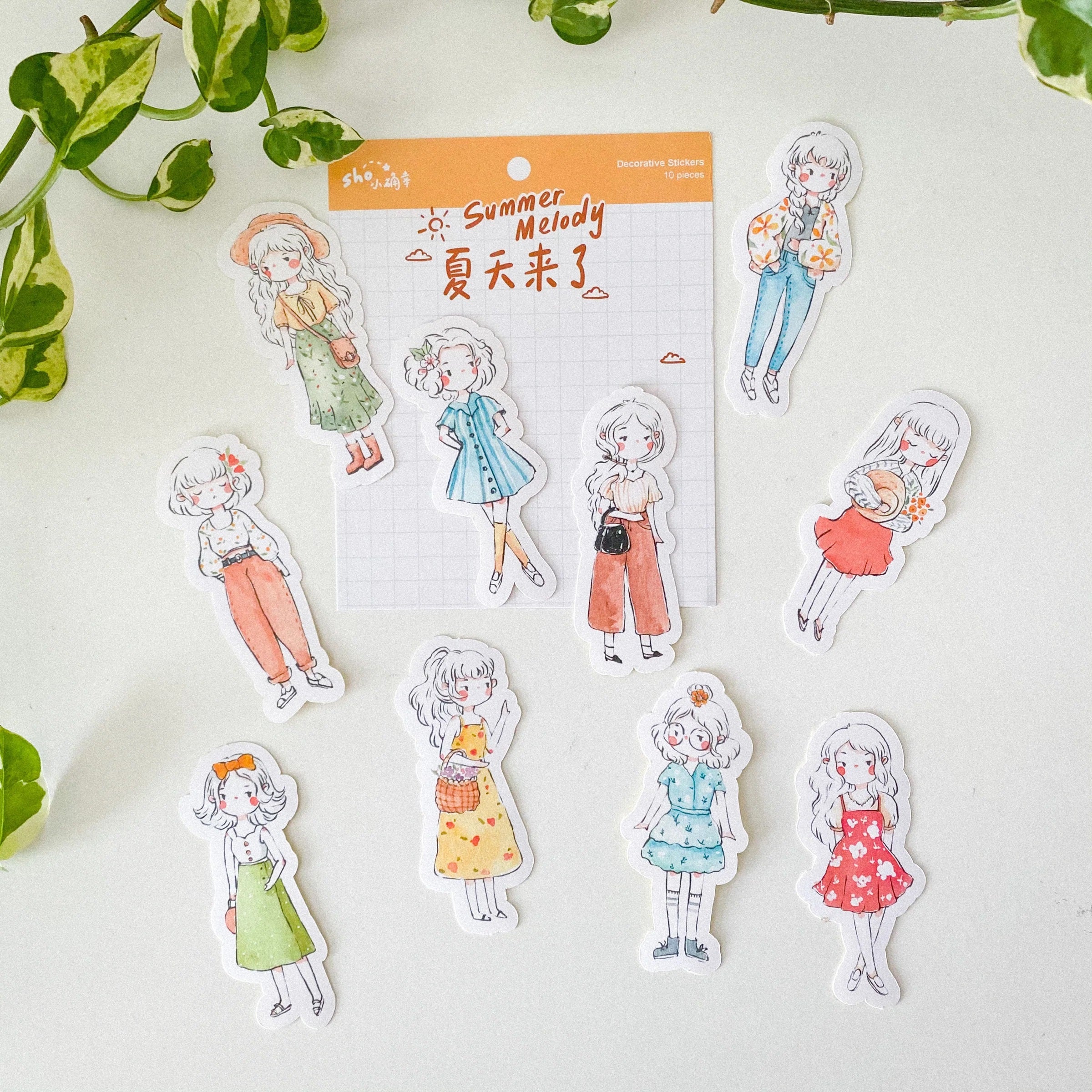 Summer Melody Sticker Pack – chub.my
