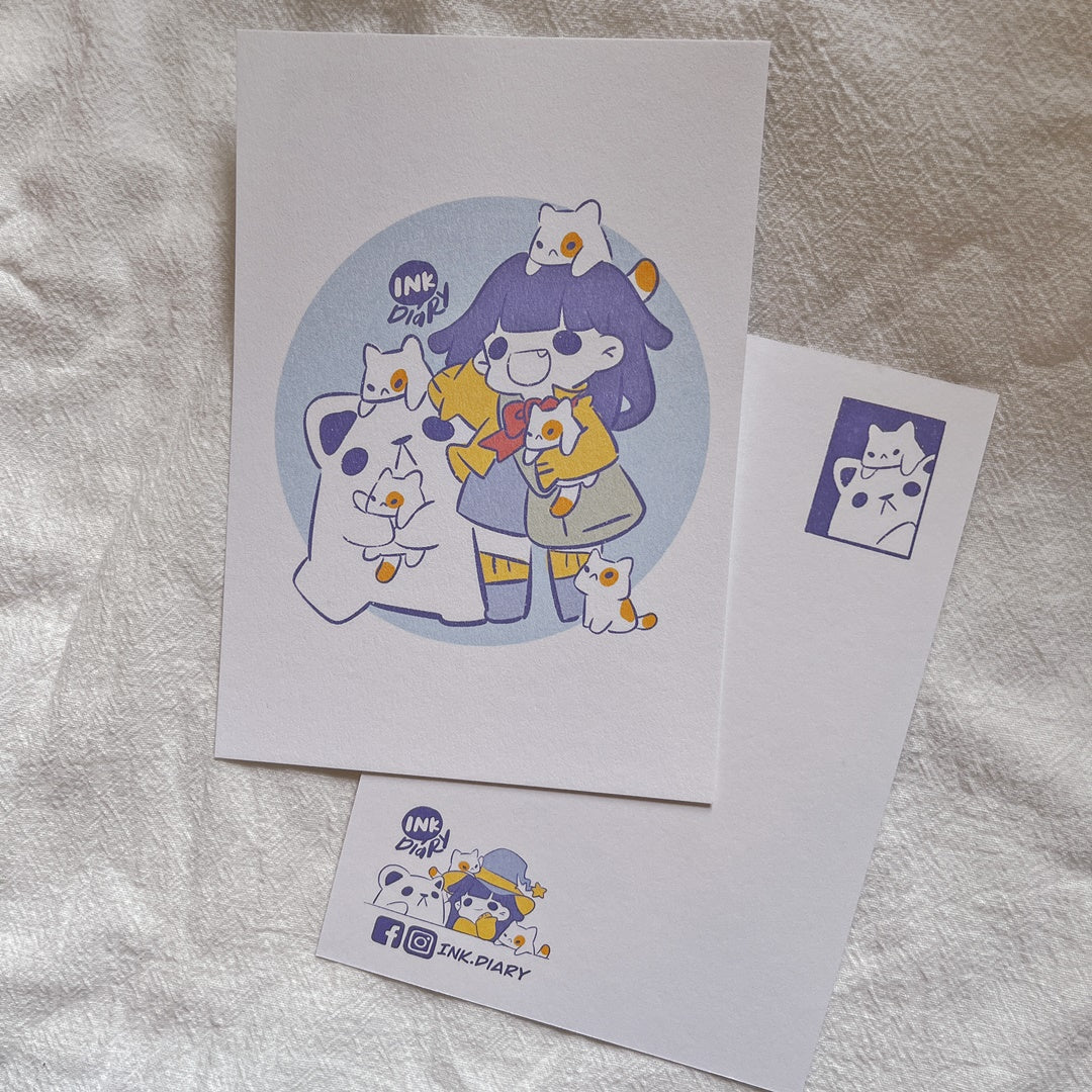 [INK.DIARY] Postcard - DELIVERY – chub.my