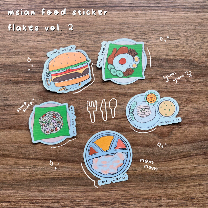 Malaysian Food Sticker Pack Vol.2 – chub.my