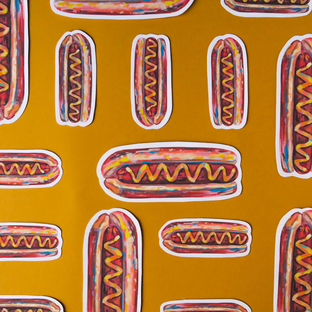 Hot Dawg Waterproof Sticker – chub.my