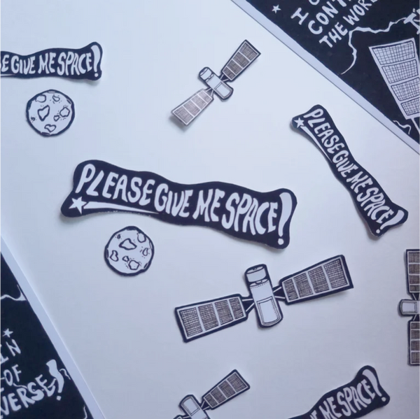 please give me space - sticker pack – chub.my